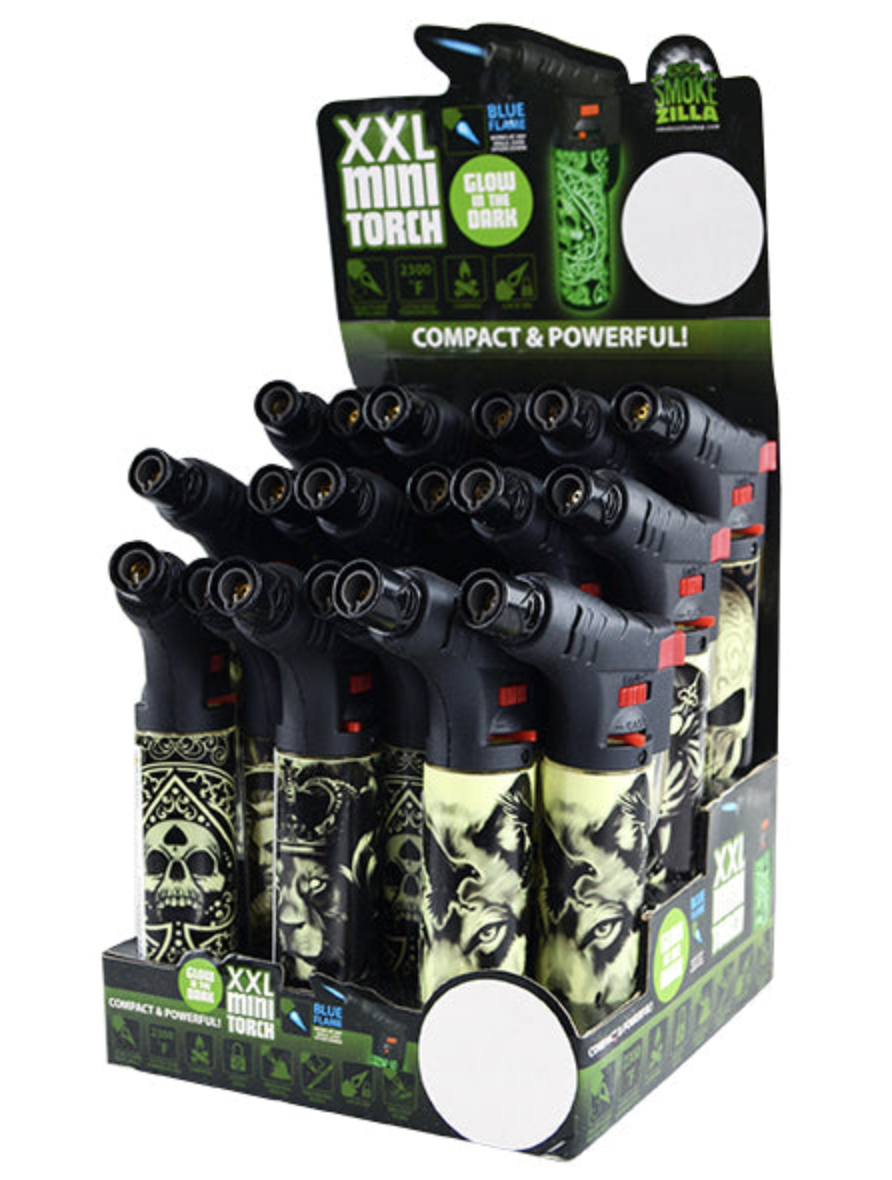 Smokezilla Glow in Dark XXL Torch| Bucks Tobaccoria Inc